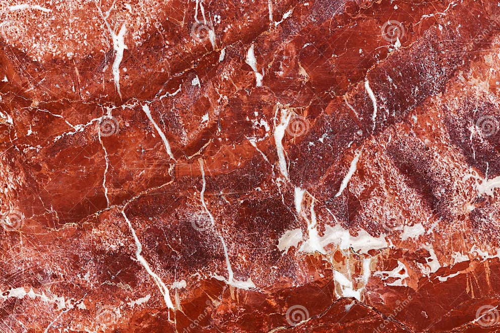 Natural Red Marble Pattern. Stone Background Photo Texture Stock Photo ...