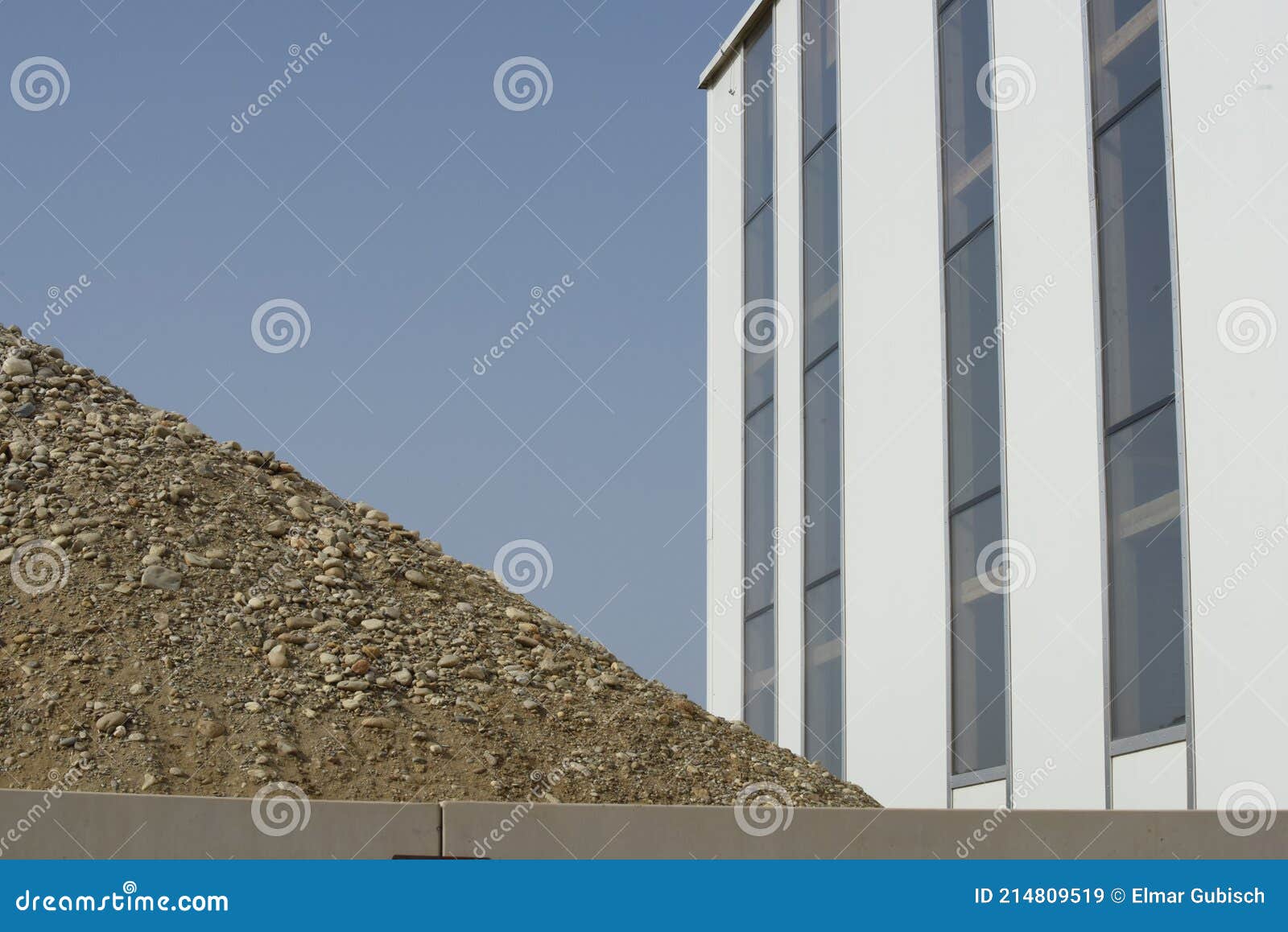 Natural Resource Sand and Gravel Stock Image - Image of material ...