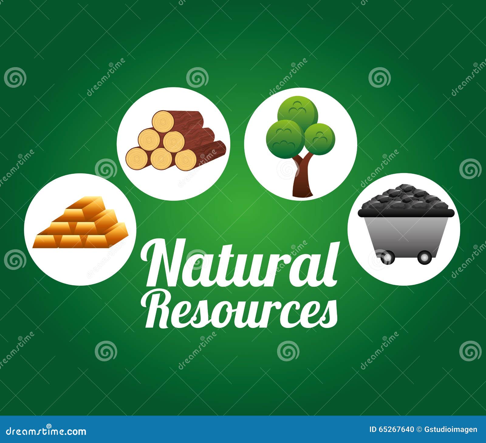 Natural resources design stock illustration. Illustration of forest ...