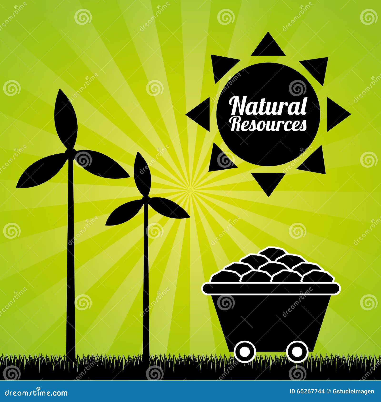 Natural resources design stock illustration. Illustration of life ...