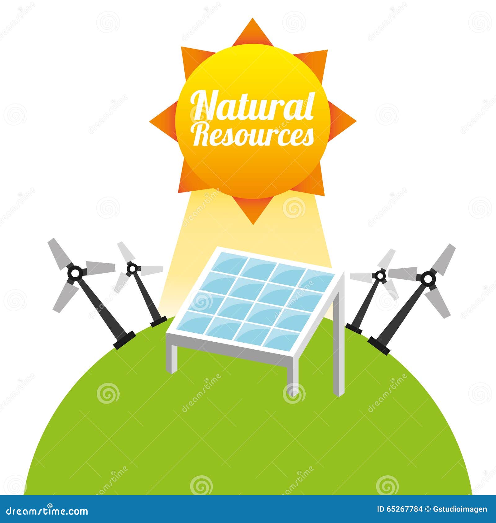 Natural resources design stock illustration. Illustration of ecology ...
