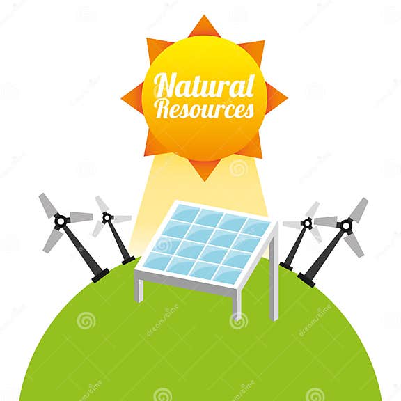 Natural resources design stock illustration. Illustration of ecology ...