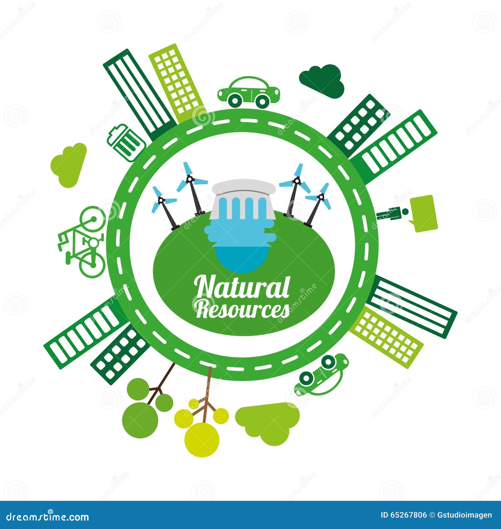 Natural resources design stock illustration. Illustration of ...