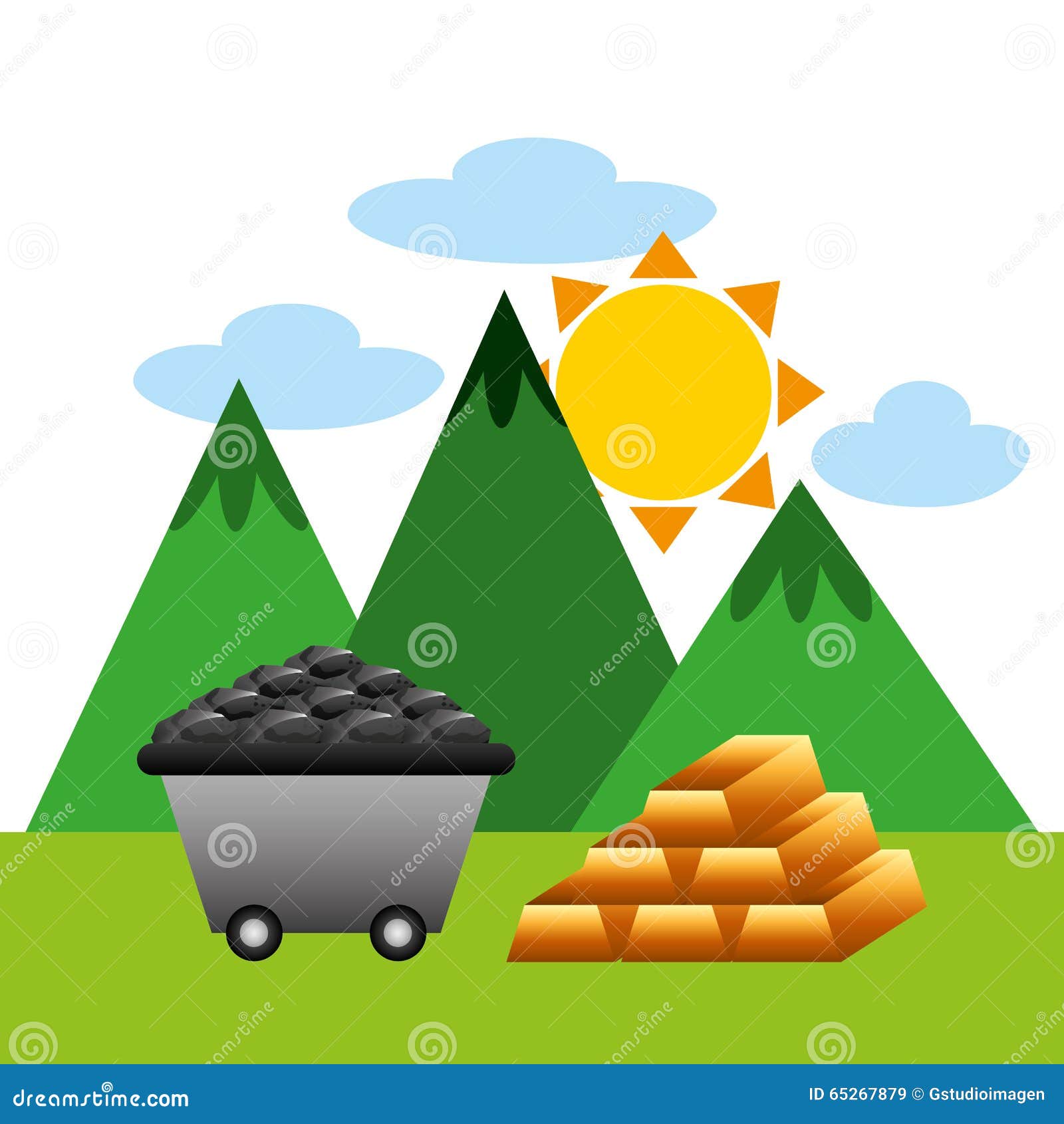 Natural resources design stock illustration. Illustration of ...