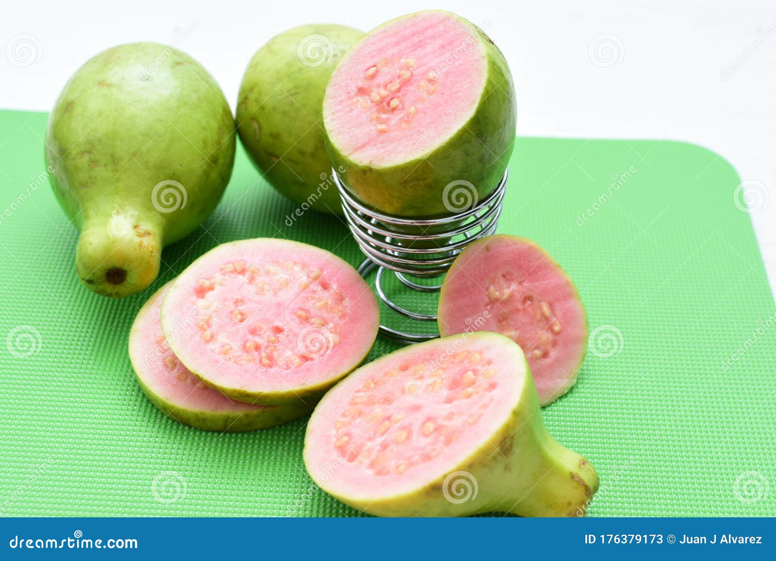 Natural ripe guava fruit stock image. Image of fresh - 176379173