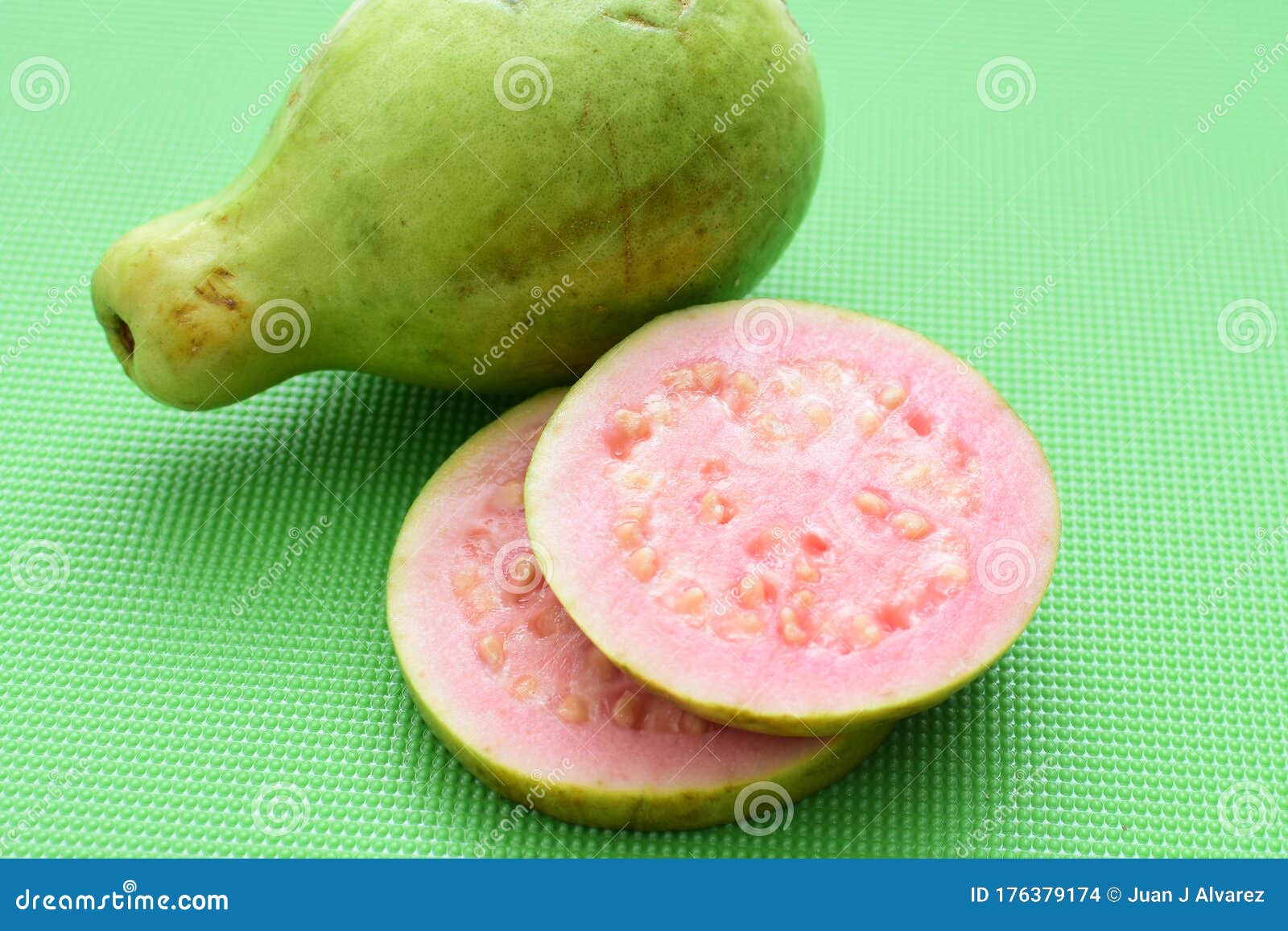 Natural ripe guava fruit stock photo. Image of organic - 176379174