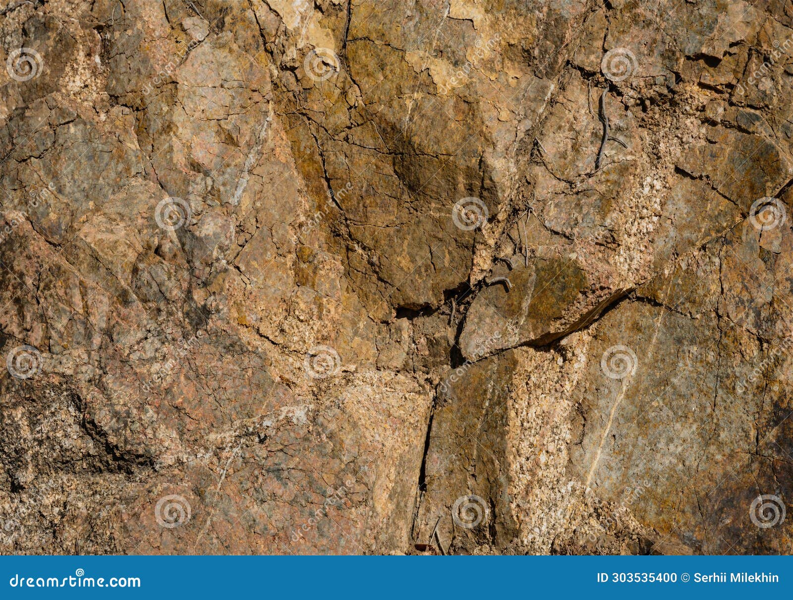 Natural Rock Structure. Surface of Wild Stones Stock Photo - Image of ...