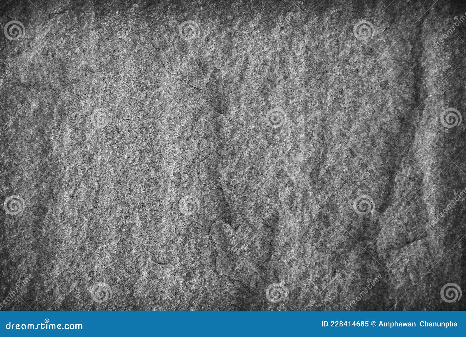 Natural Rock Wall Texture with Grey Patterns for Background Stock Image ...