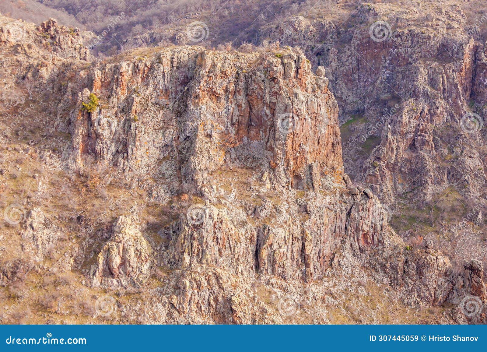 Natural Rocks Formations in Mountains, Cliff Stock Image - Image of ...