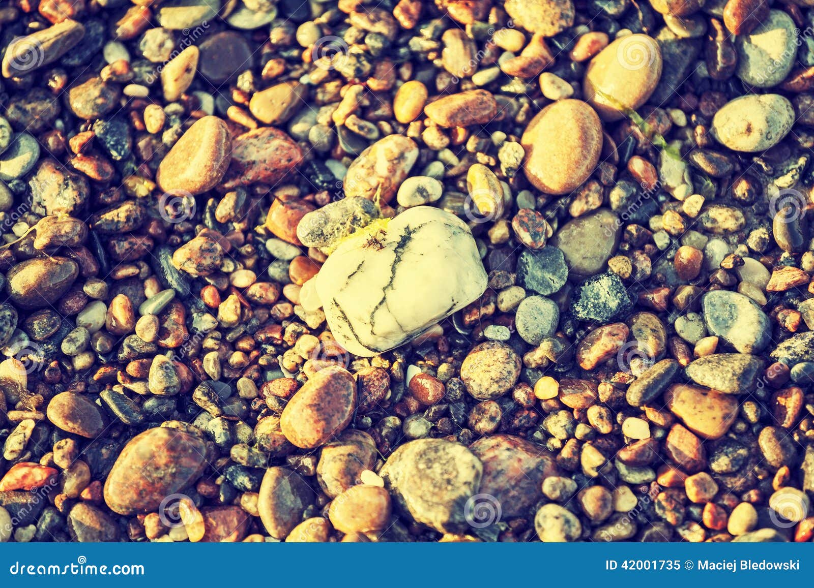 Natural Rocky Stony Texture Background Retro Vintage Effect Stock ...