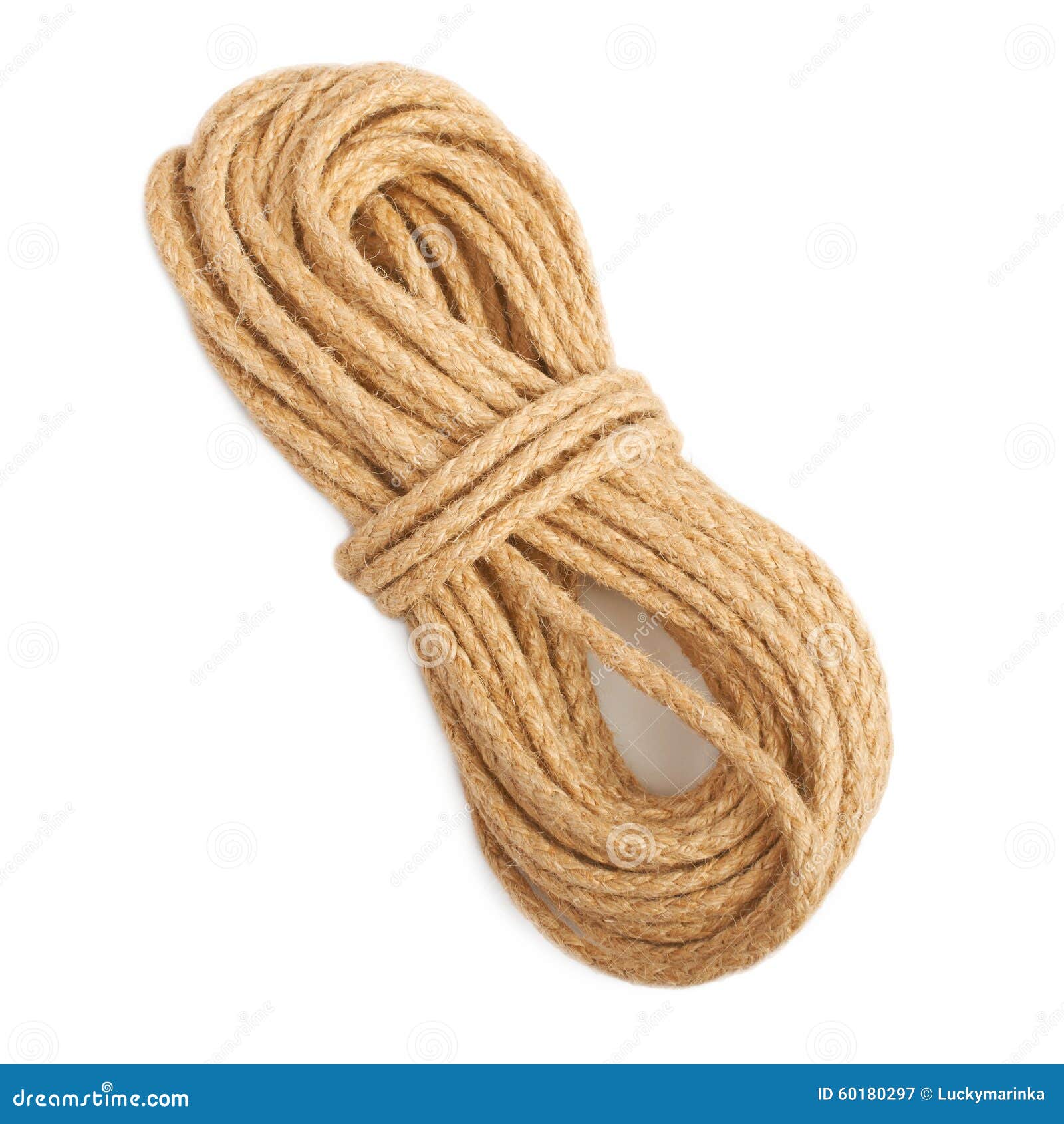Natural rope stock image. Image of fiber, natural, hanging - 60180297