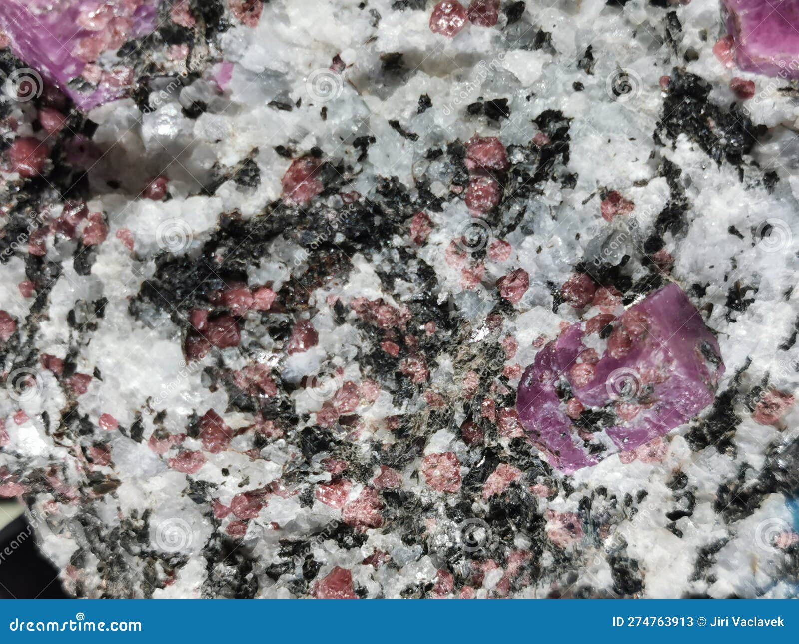 Natural Ruby Mineral Texture Stock Image - Image of precious ...