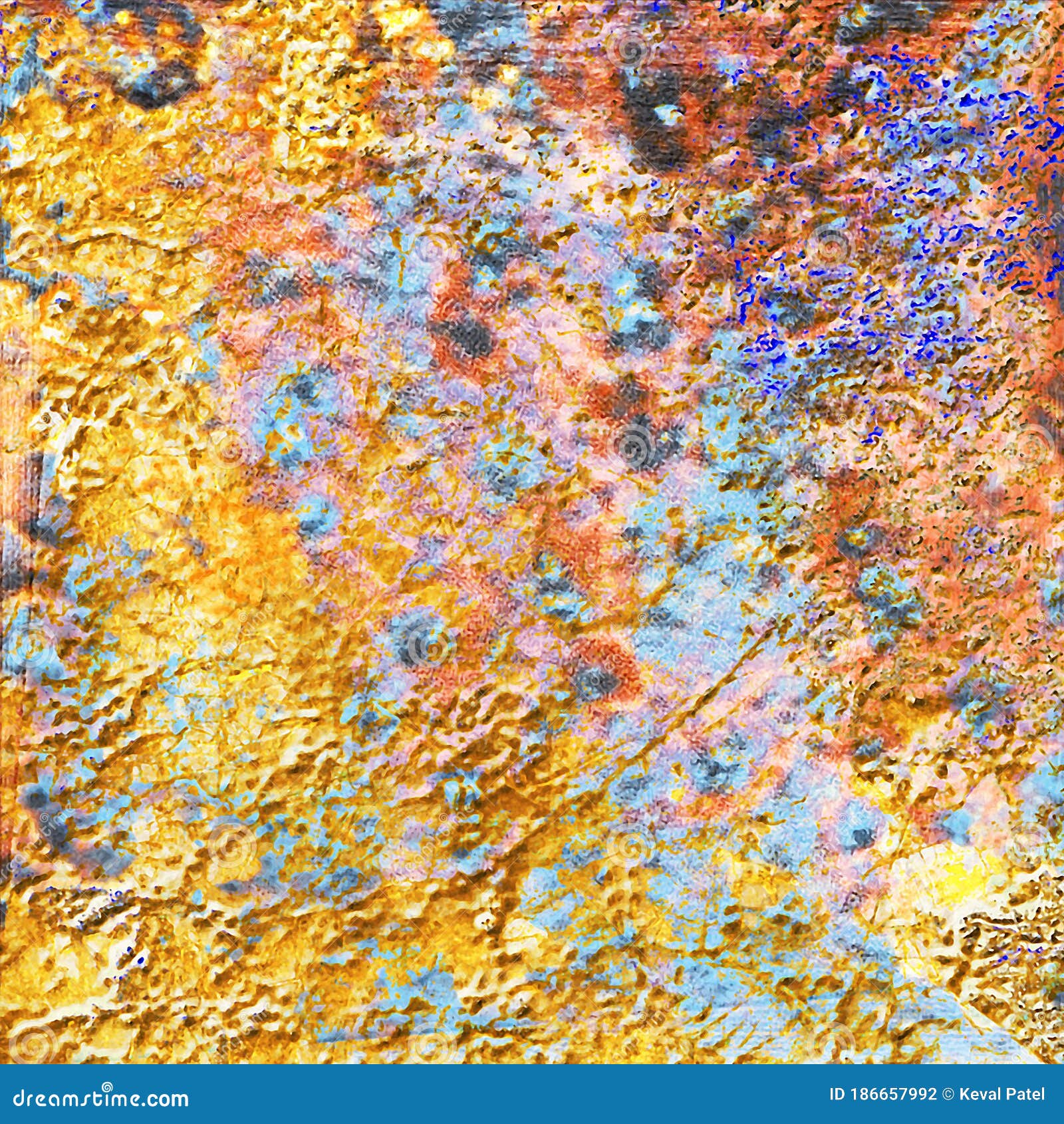 Natural Ruff Surface Texture. with Different Colour Stock Photo - Image ...