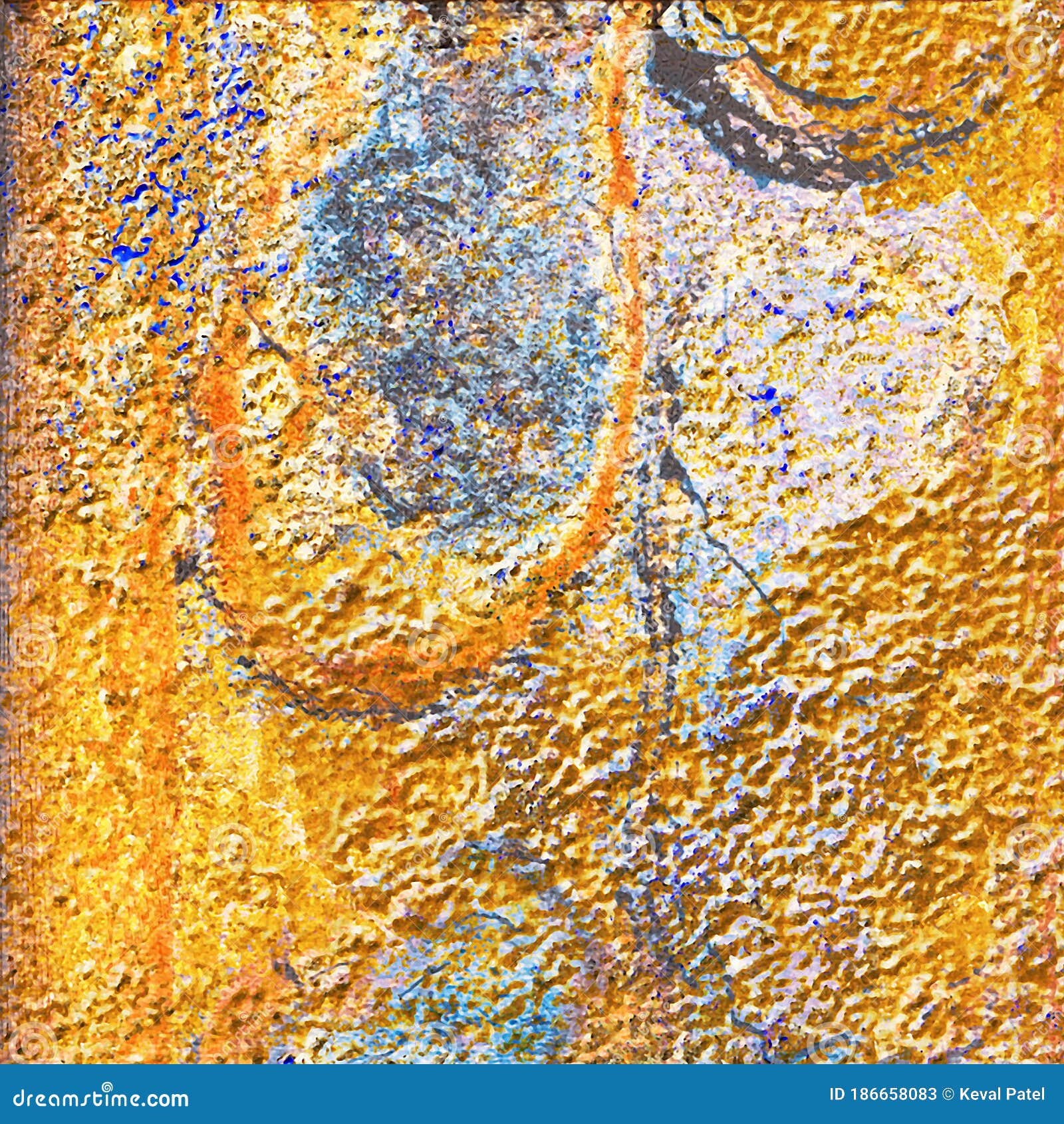 Natural Ruff Surface Texture. with Different Colour Stock Image - Image ...