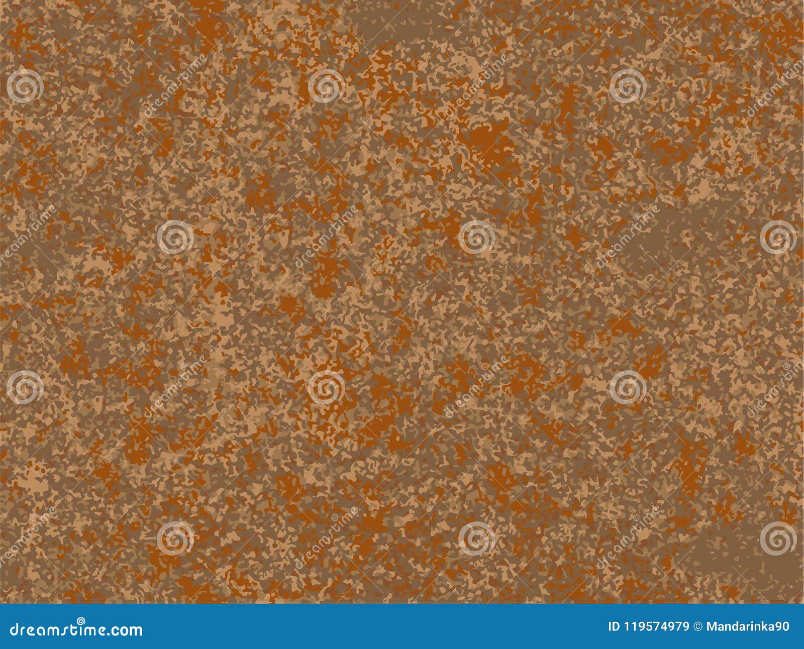 Natural Rusty Texture, Imitation of Rust Stock Vector - Illustration of ...