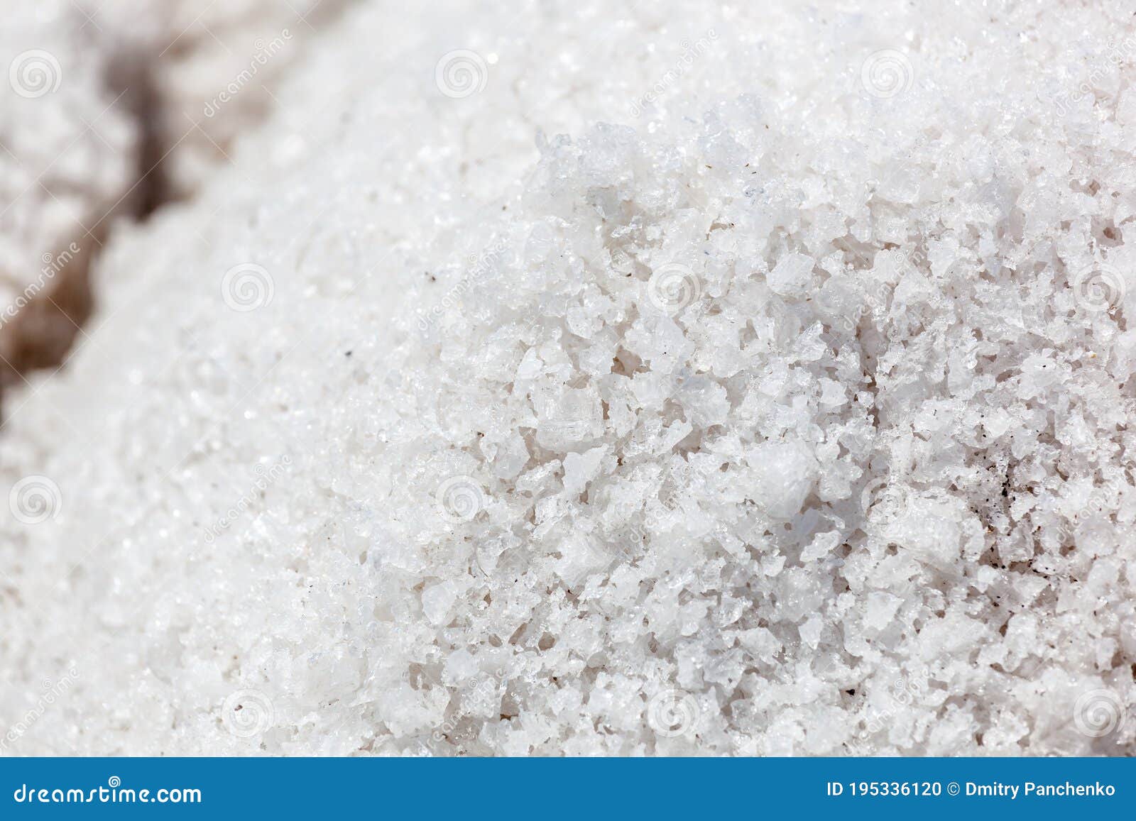 Natural Salt texture stock photo. Image of evaporation - 195336120