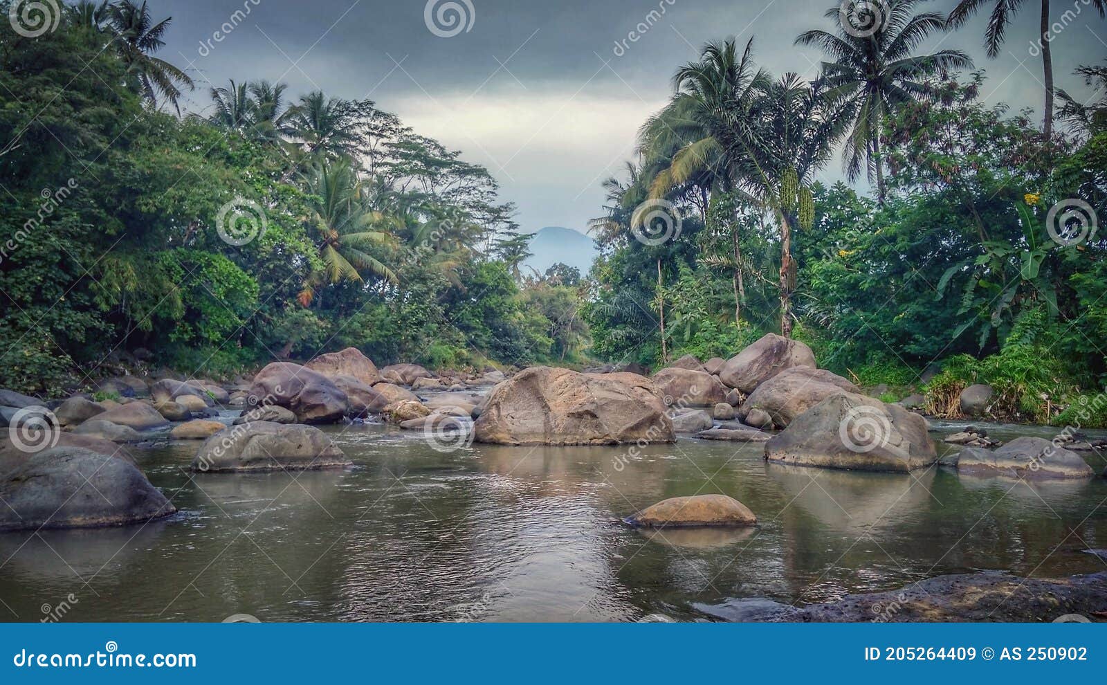 The Natural Scenery of the Almighty Creation Stock Image - Image of ...