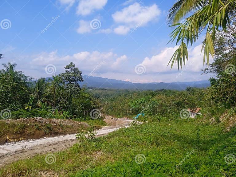 The Natural Scenery of Rural Nuances in Central Java is Very Beautiful ...