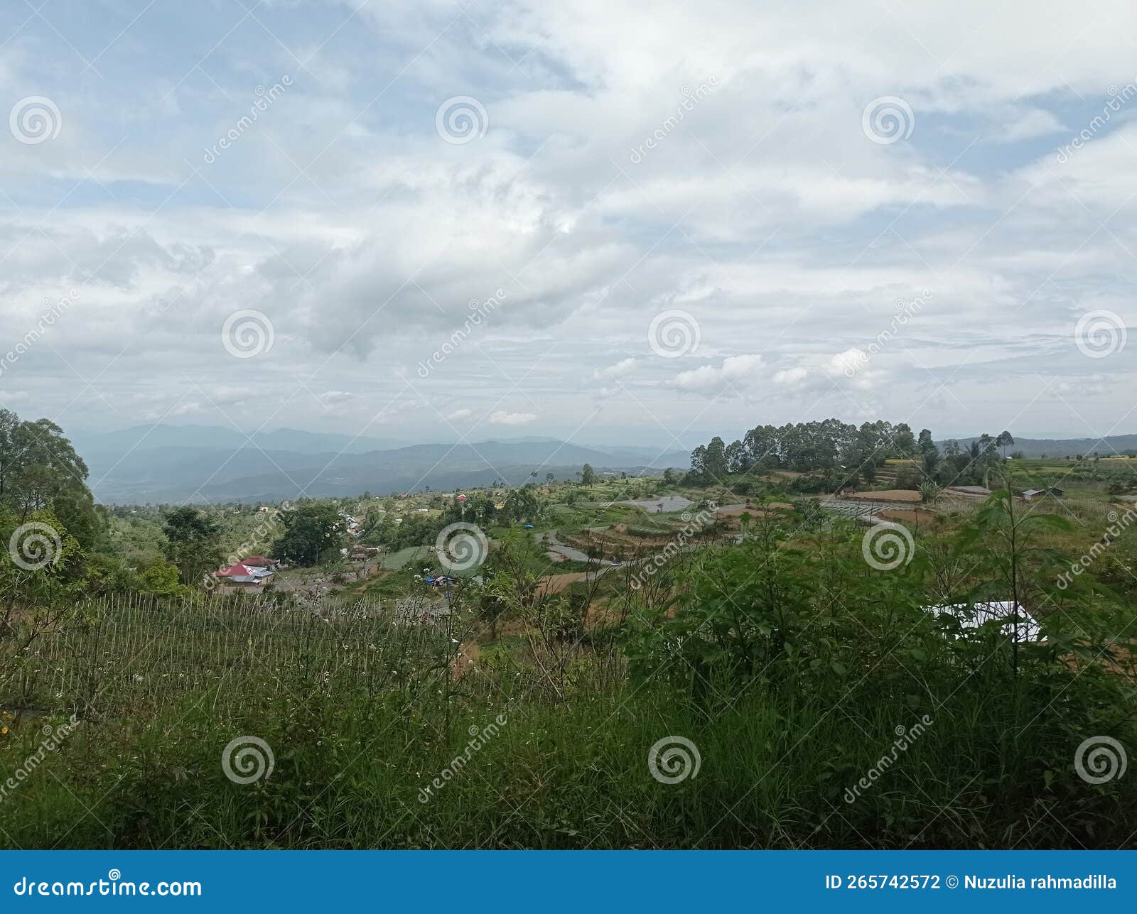 Natural Scenery of Sileh Hill, West Sumatra Stock Photo - Image of ...