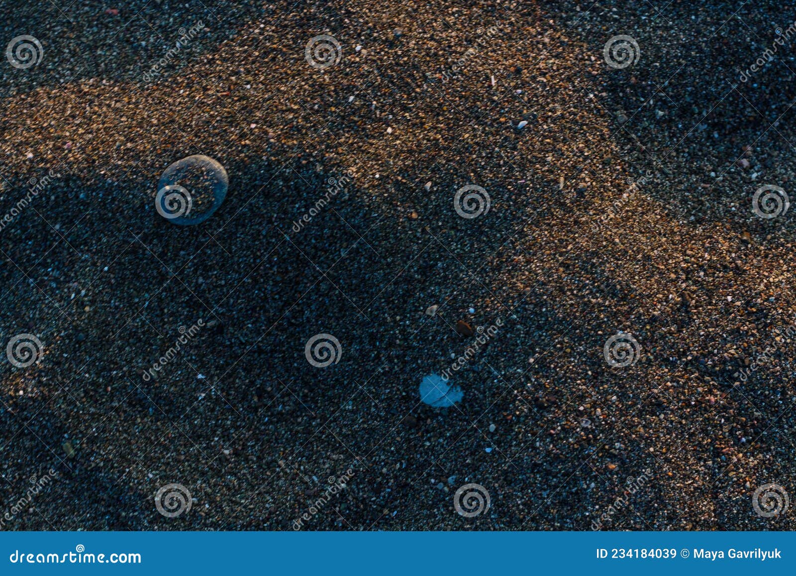 Natural Sea Sand in Sunset Lights Stock Image - Image of sandy, texture ...