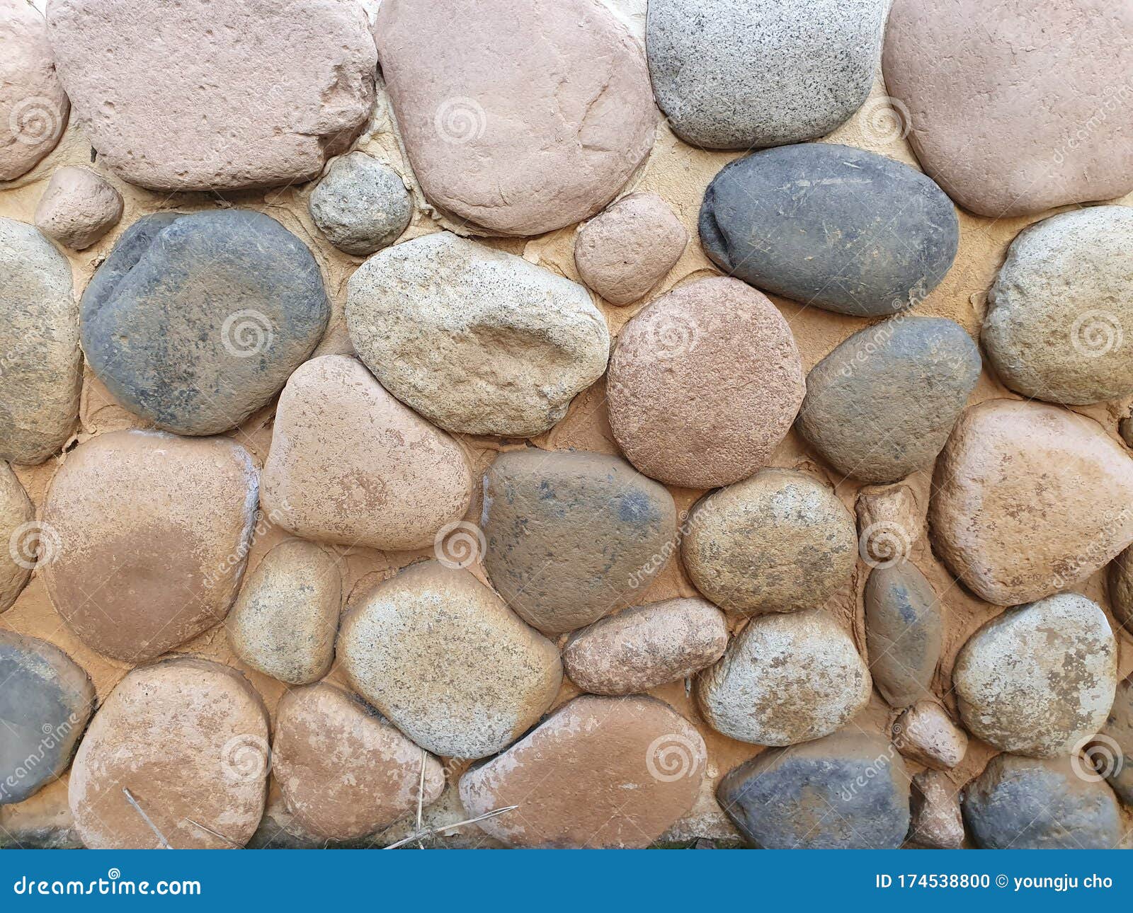 Natural Shaped Rocks Different Color Stock Photo - Image of shaped ...