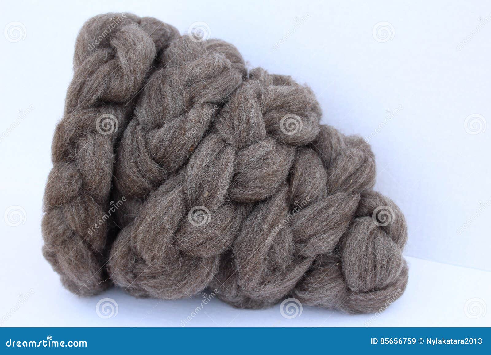 Natural sheep wool stock image. Image of woolen, animal - 85656759