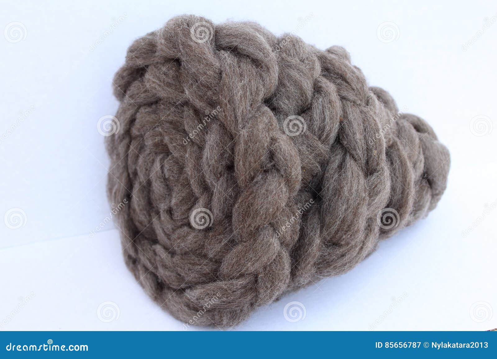 Natural sheep wool stock image. Image of braided, creative - 85656787