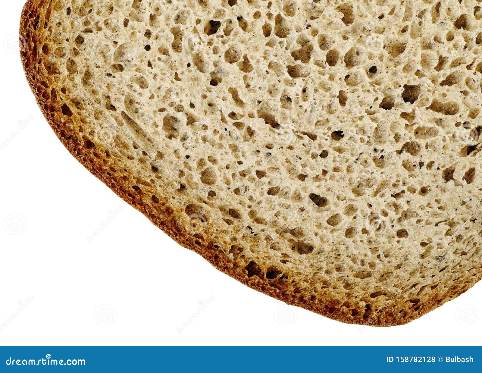 Natural sliced rye bread stock photo. Image of bakery - 158782128