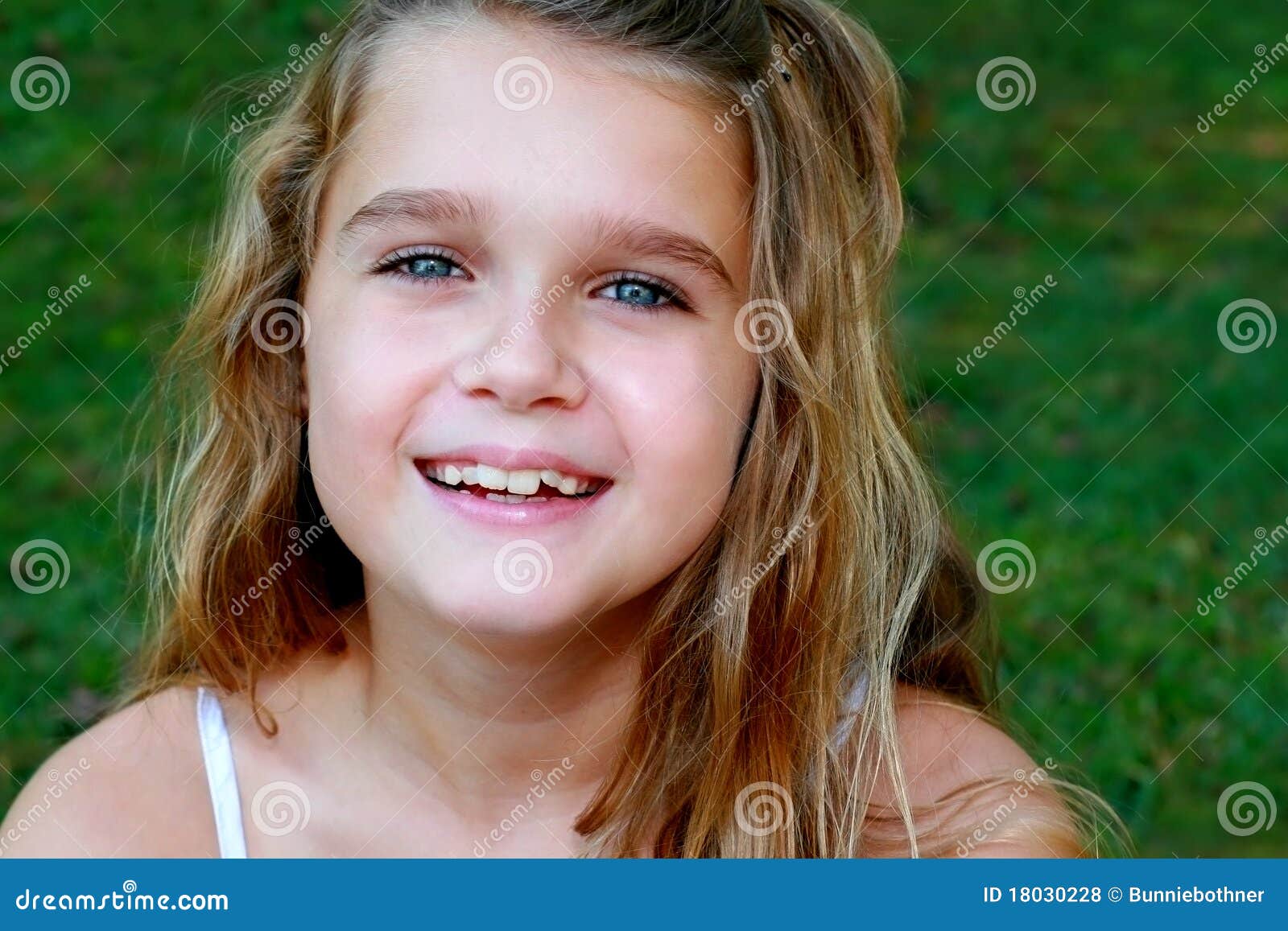 Natural Smile stock photo. Image of sweet, summer, natural - 18030228
