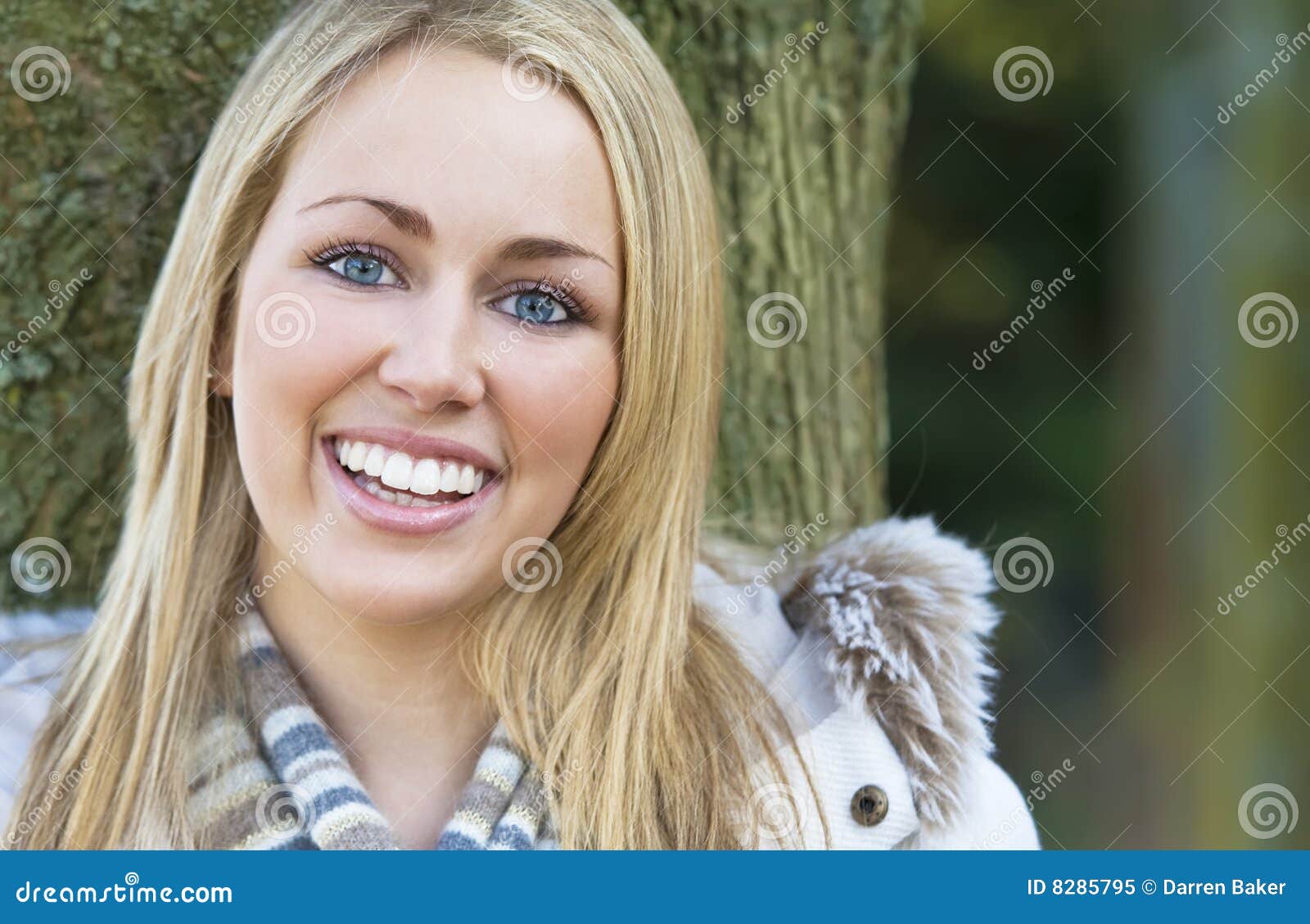 Natural Smile stock image. Image of nature, happy, cheerful - 8285795