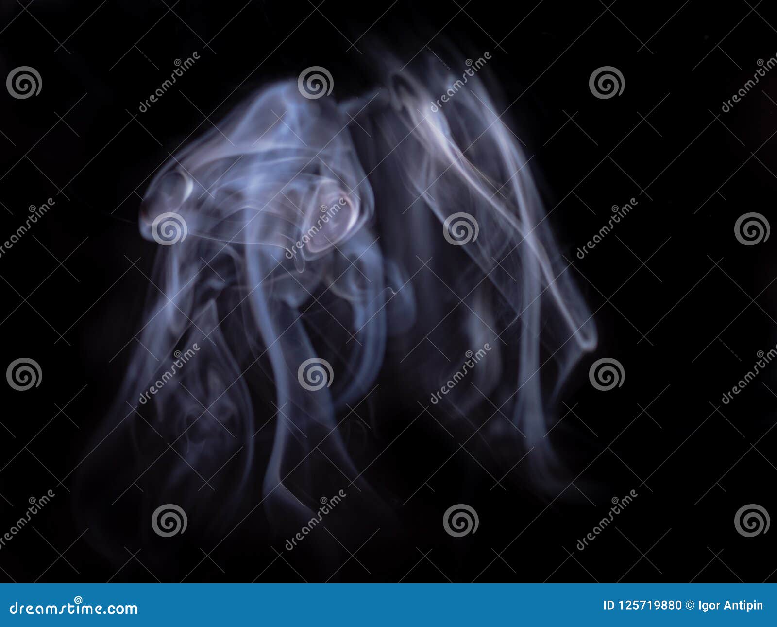 Fancy smoke stock photo. Image of blue, backdrop, design - 125719880