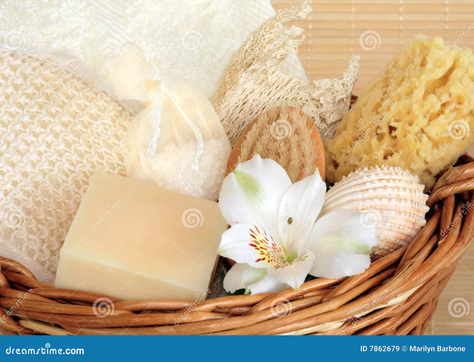 Natural Spa Beauty Products Stock Image - Image of pampering, brush ...