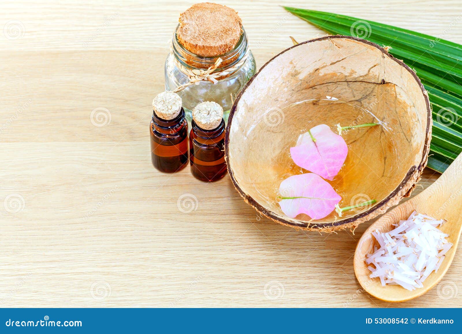 Natural Spa Ingredients . stock photo. Image of ingredients - 53008542