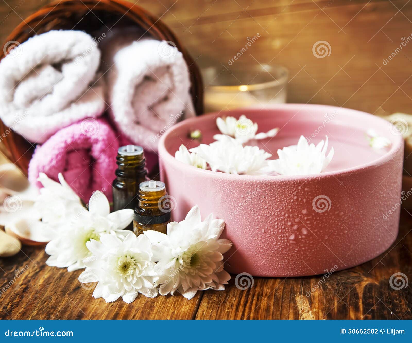 Natural Spa Treatment stock photo. Image of cotton, resort - 50662502