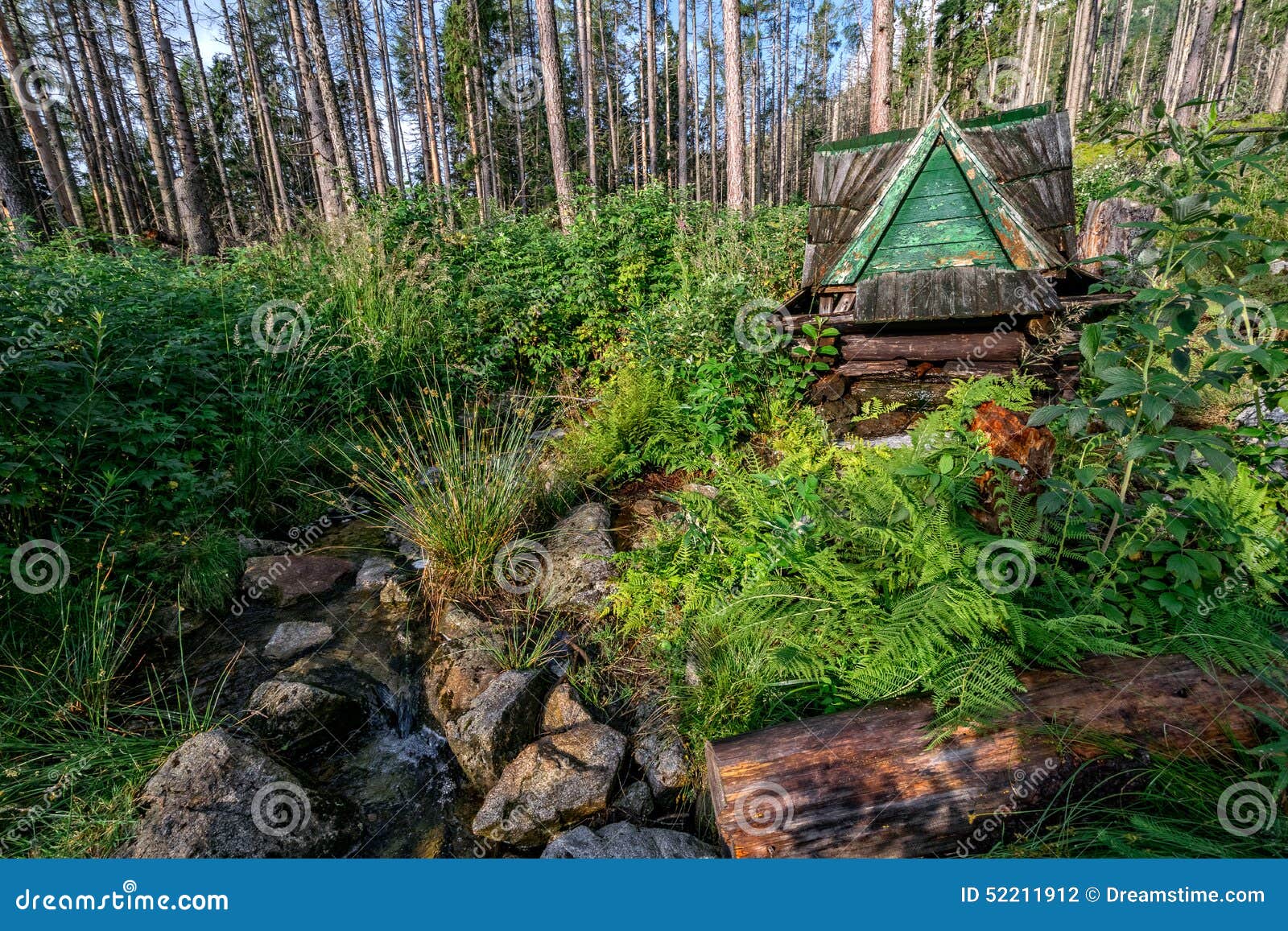 Natural Spring House stock photo. Image of water, europe - 52211912