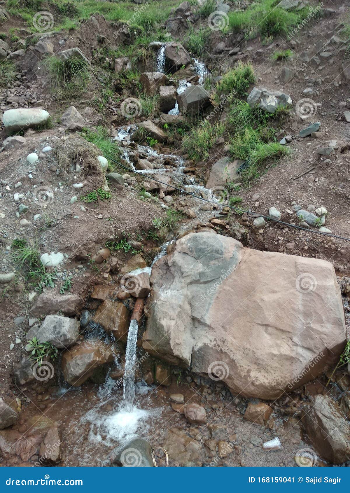 Natural spring water stock image. Image of natural, inside - 168159041