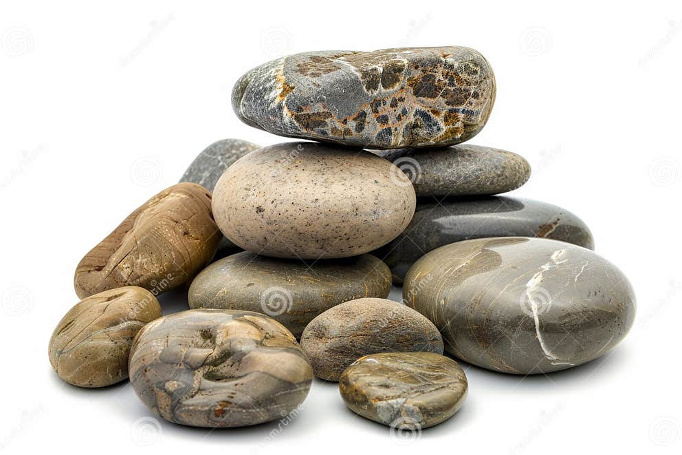 A Natural Stack of Rocks Situated in a Scenic Environment Stock Image ...
