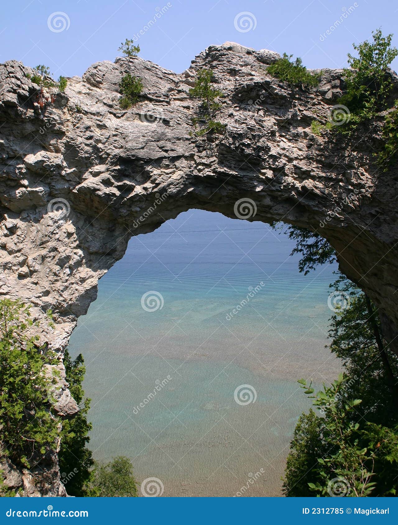 Natural stone archway stock image. Image of circular, ancient - 2312785