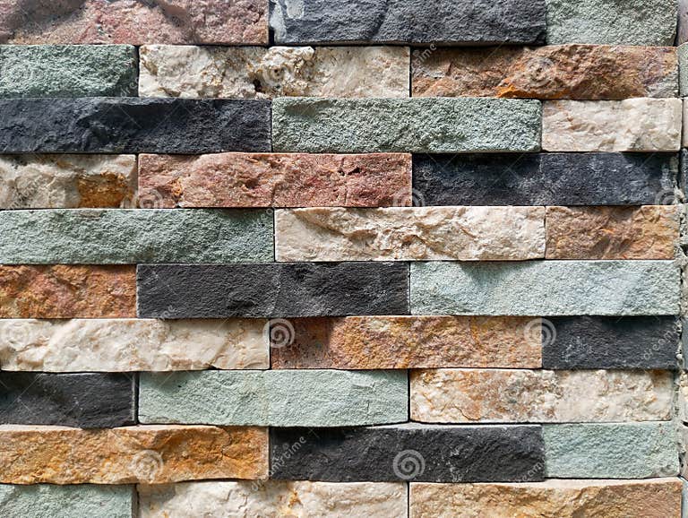 Natural Stone Background Pattern Wall Cladding Wallpaper Stock Image ...