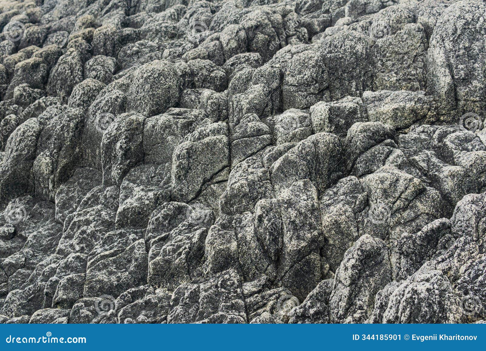 Natural Stone Background, the Remains of Lava Basalt Columns Form a ...