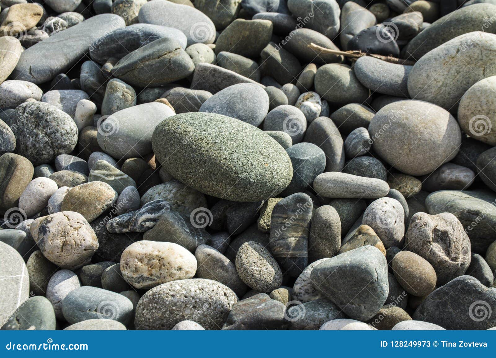 Natural stone on beach stock image. Image of background - 128249973