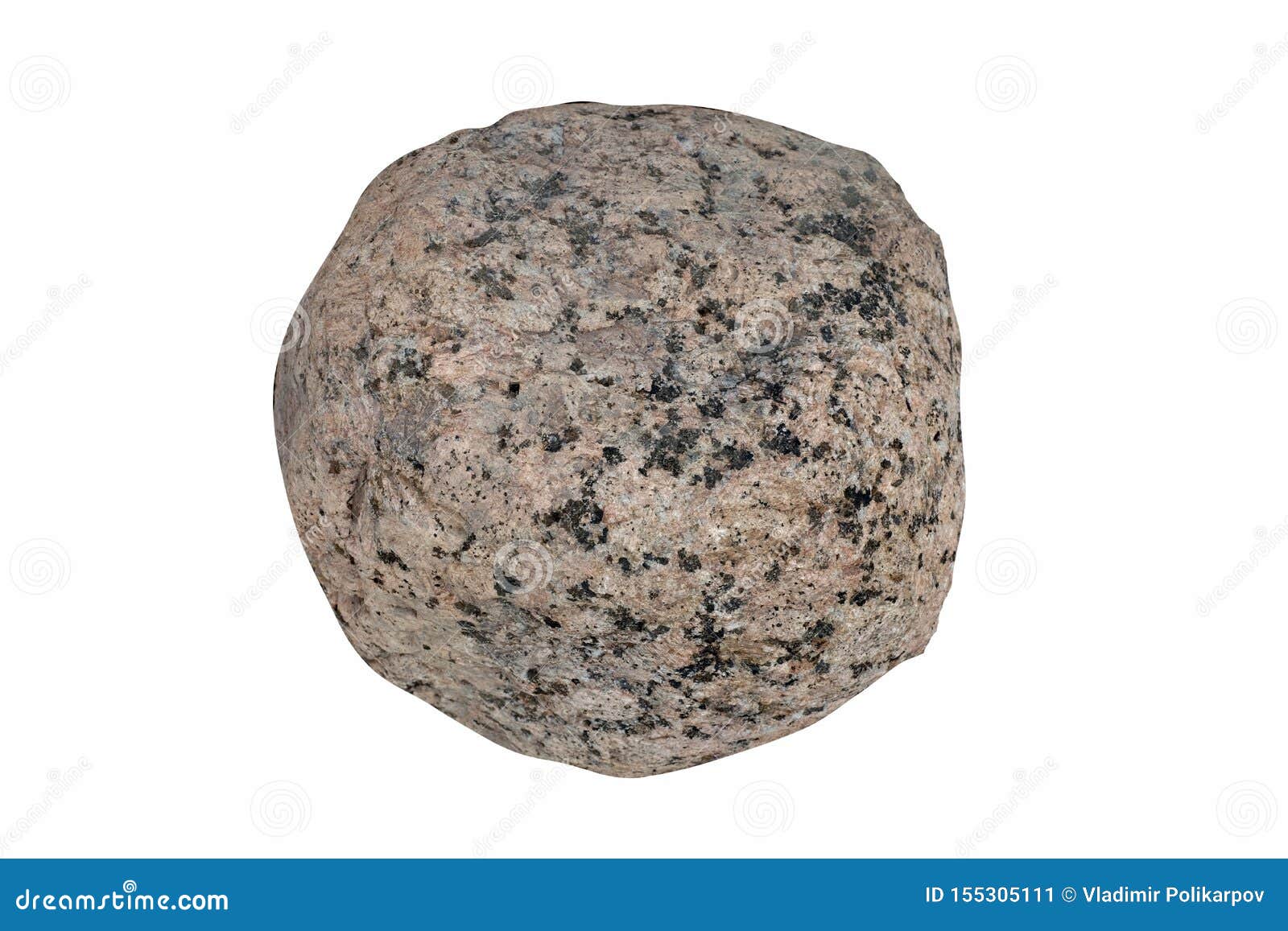 Natural Stone Boulder Isolated on White Stock Image - Image of shape ...