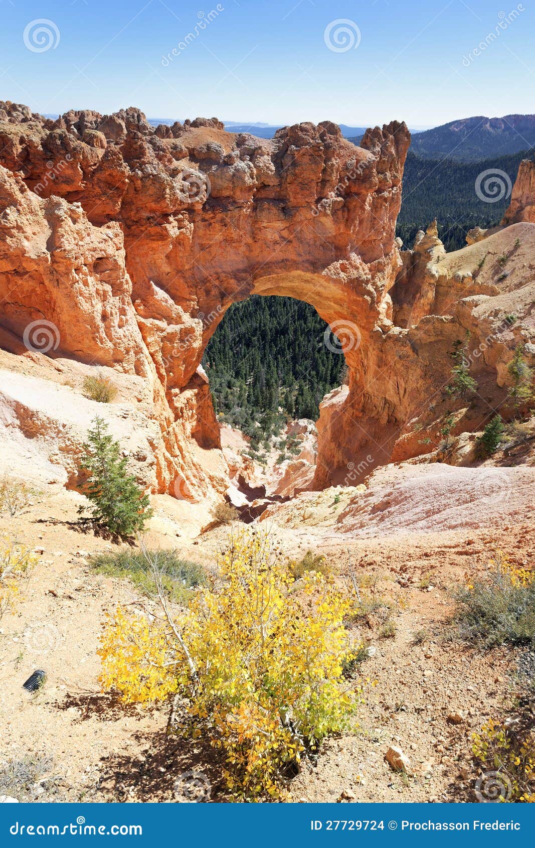 Natural Stone Bridge stock photo. Image of geology, south - 27729724