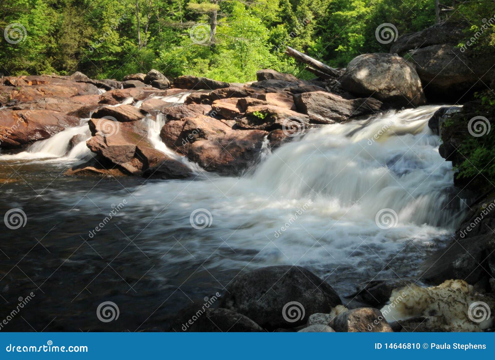 Natural Stone Bridge and Caves Stock Photo - Image of river ...
