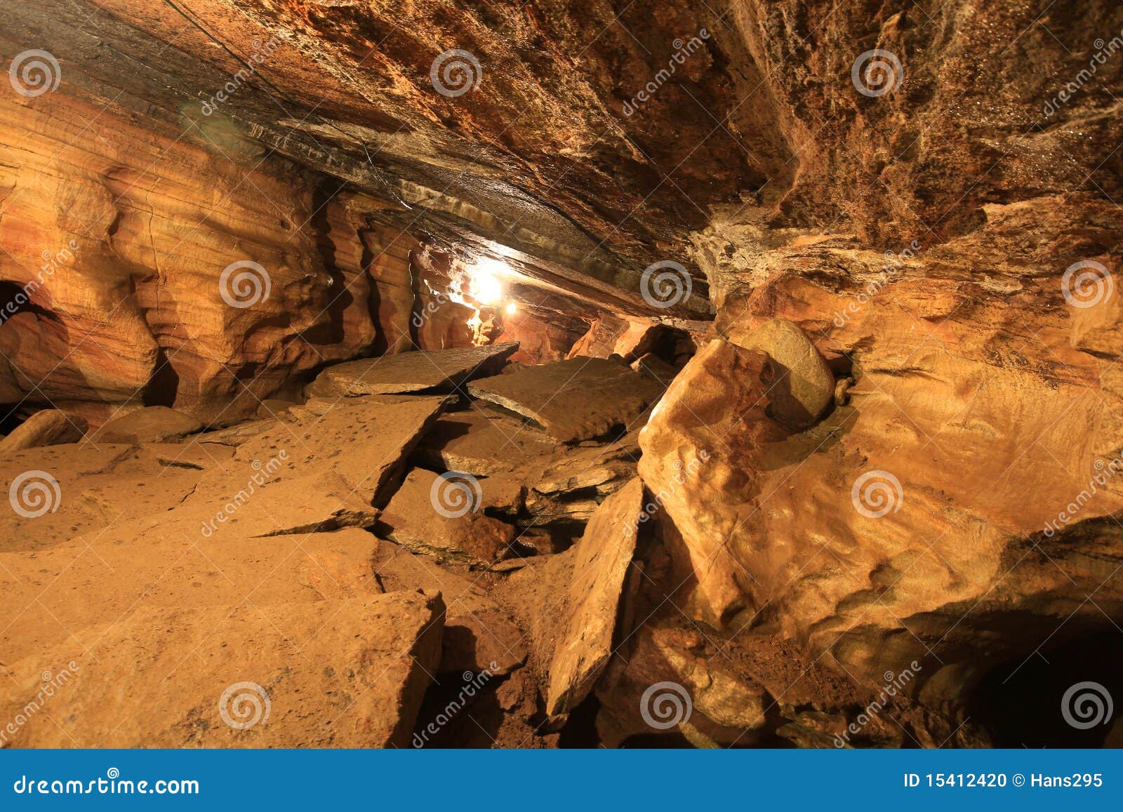 Natural stone cave. stock photo. Image of light, wadi - 15412420