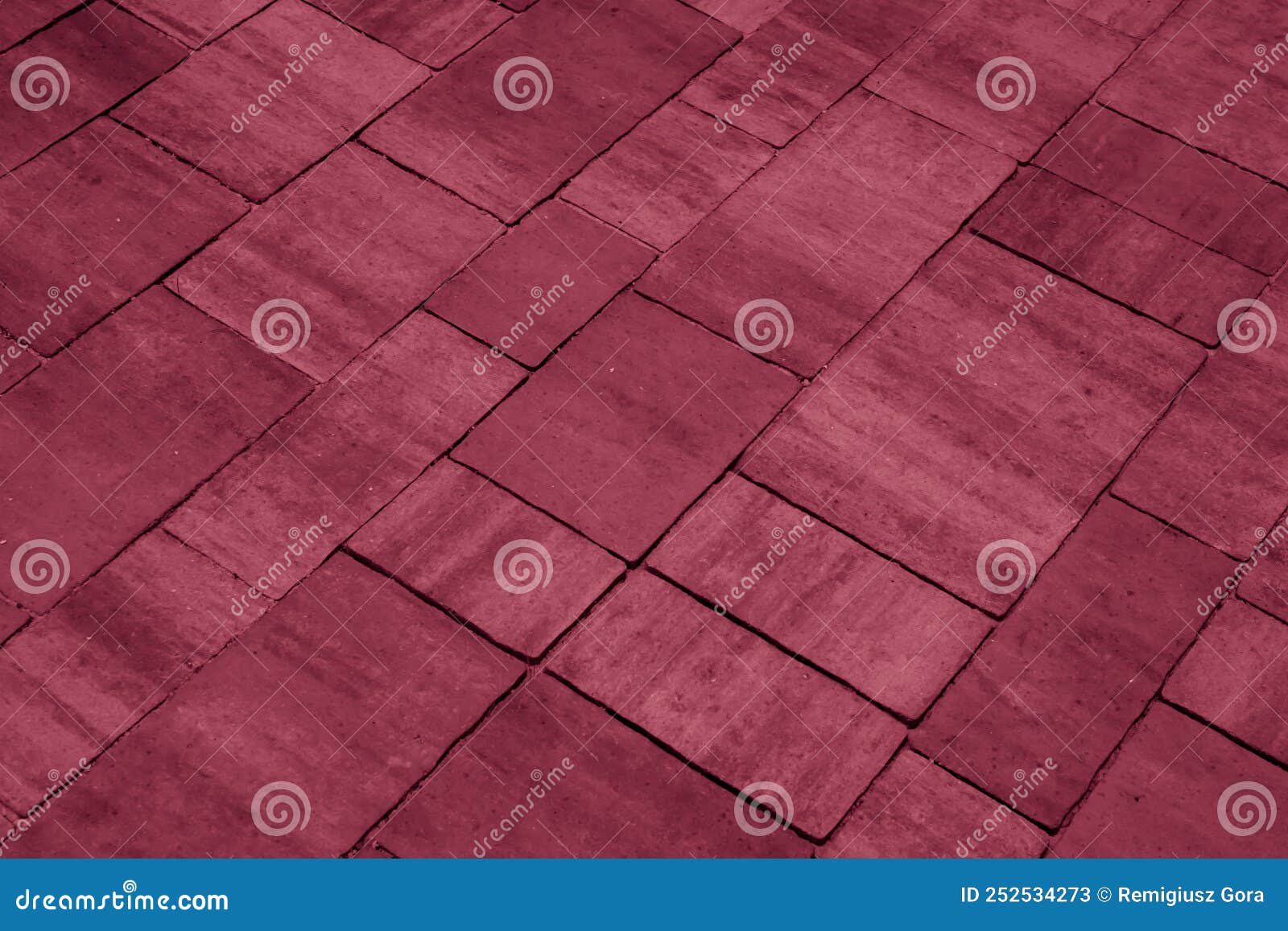 Natural Stone Cubes Laid Diagonally Stock Image - Image of pavement ...