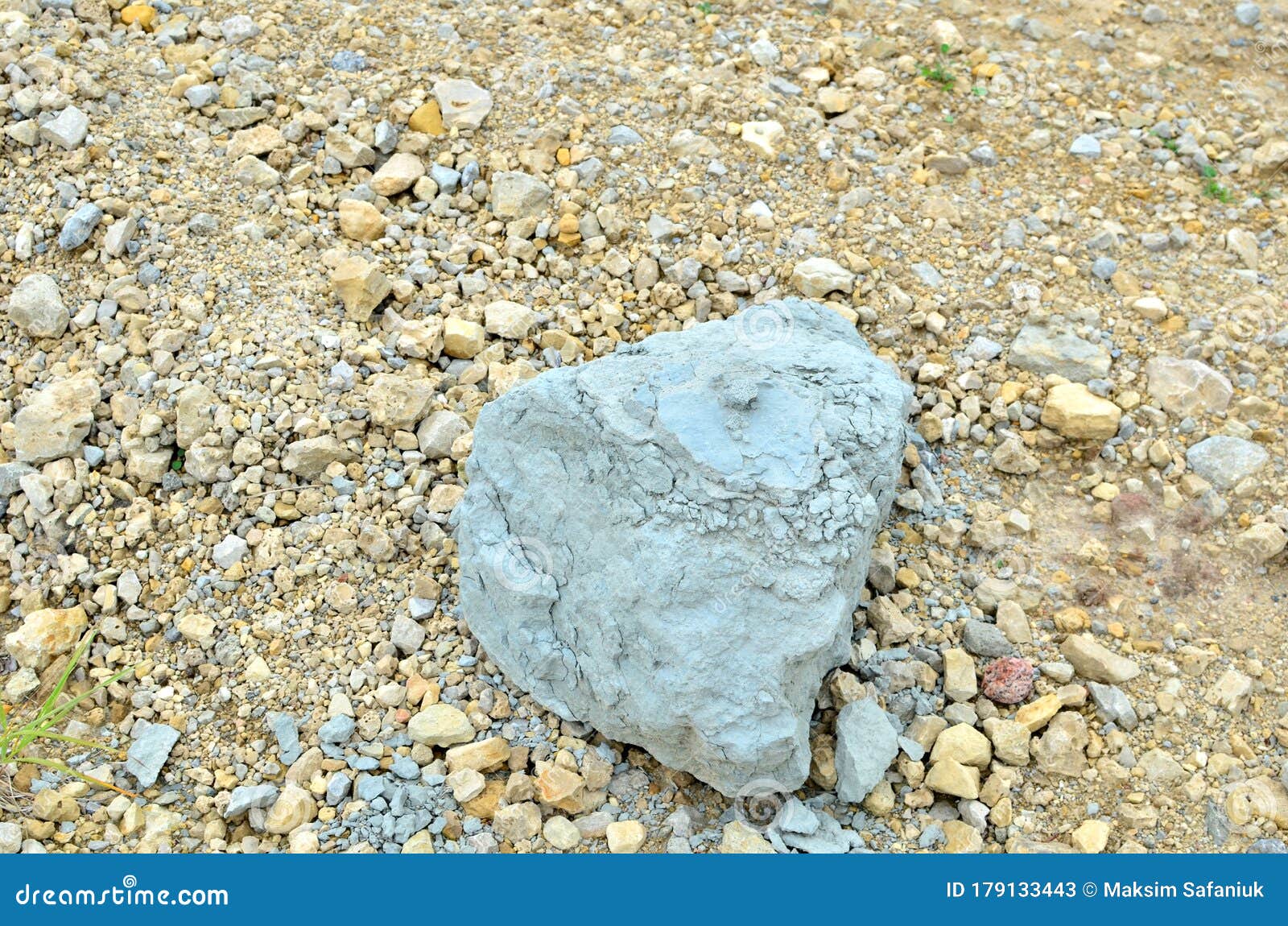 Natural Stone Dolomite in the Limestone Open-pit. Building Materials ...