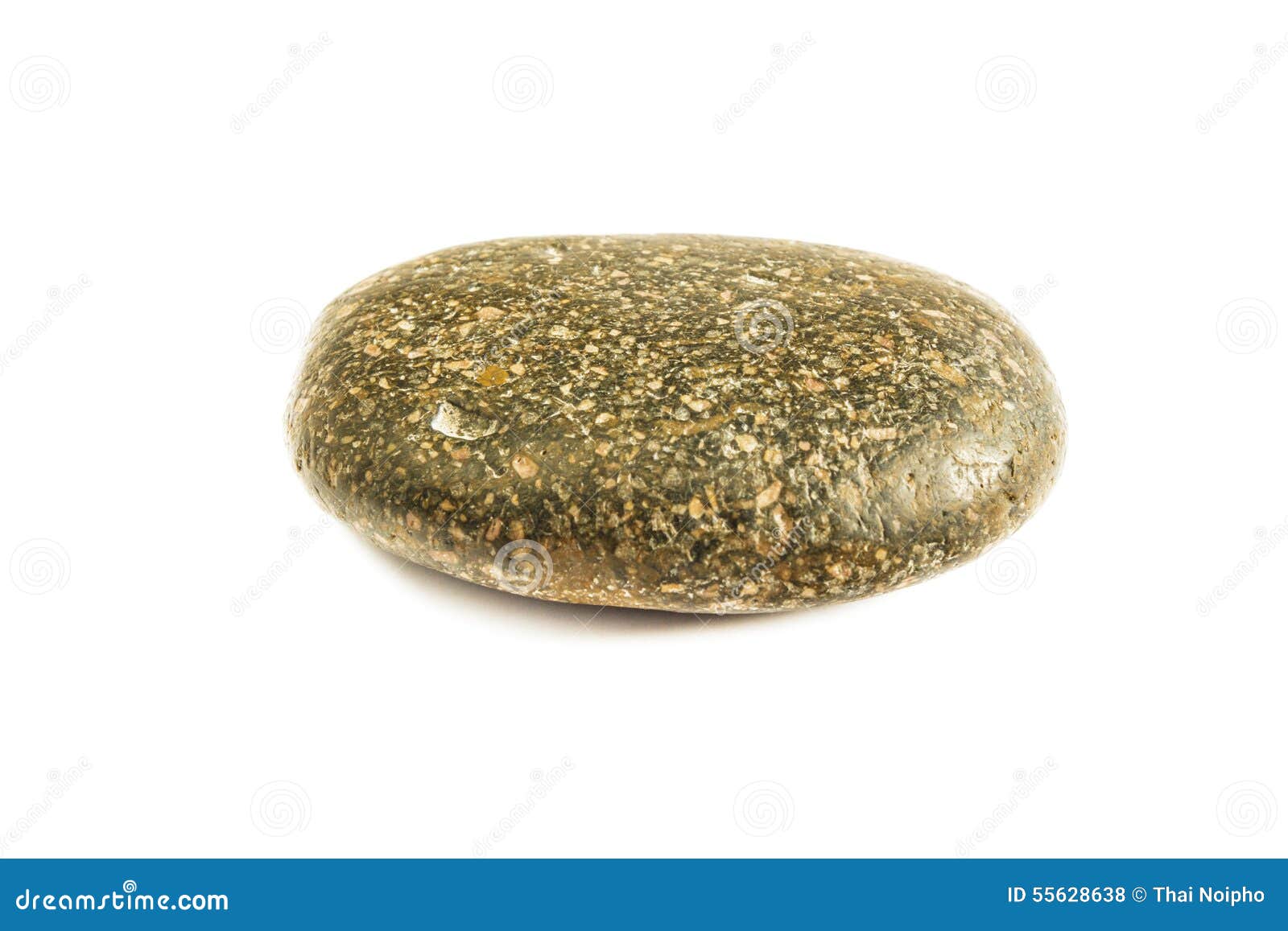 Natural Stone Isolated on White Stock Photo - Image of stone, round ...