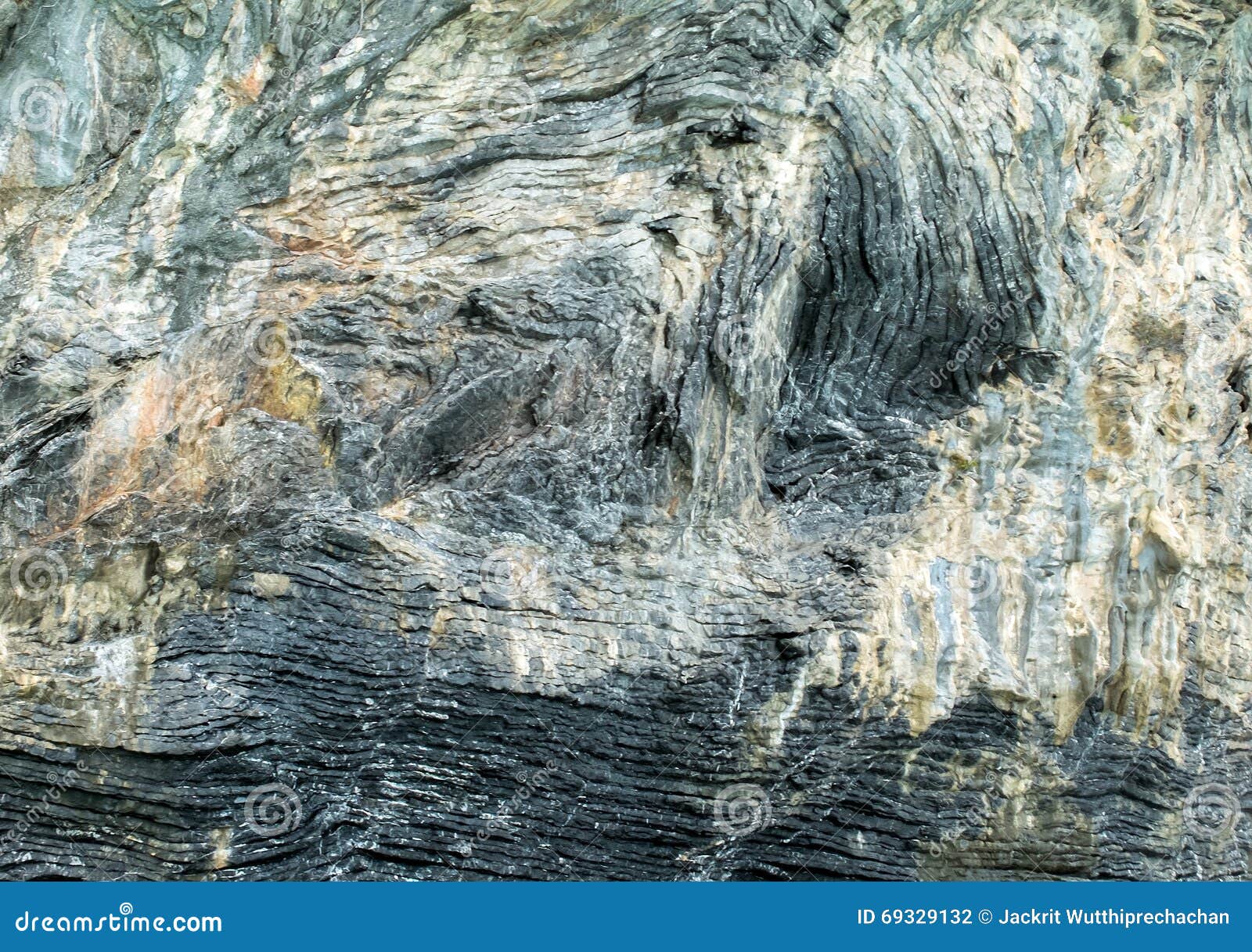 Natural Stone Layer in Thailand Used As Background Texture Stock Photo ...