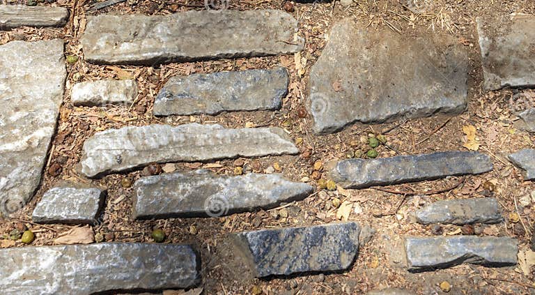 Natural Stone Masonry Structure, Wall Texture. Stock Image - Image of ...